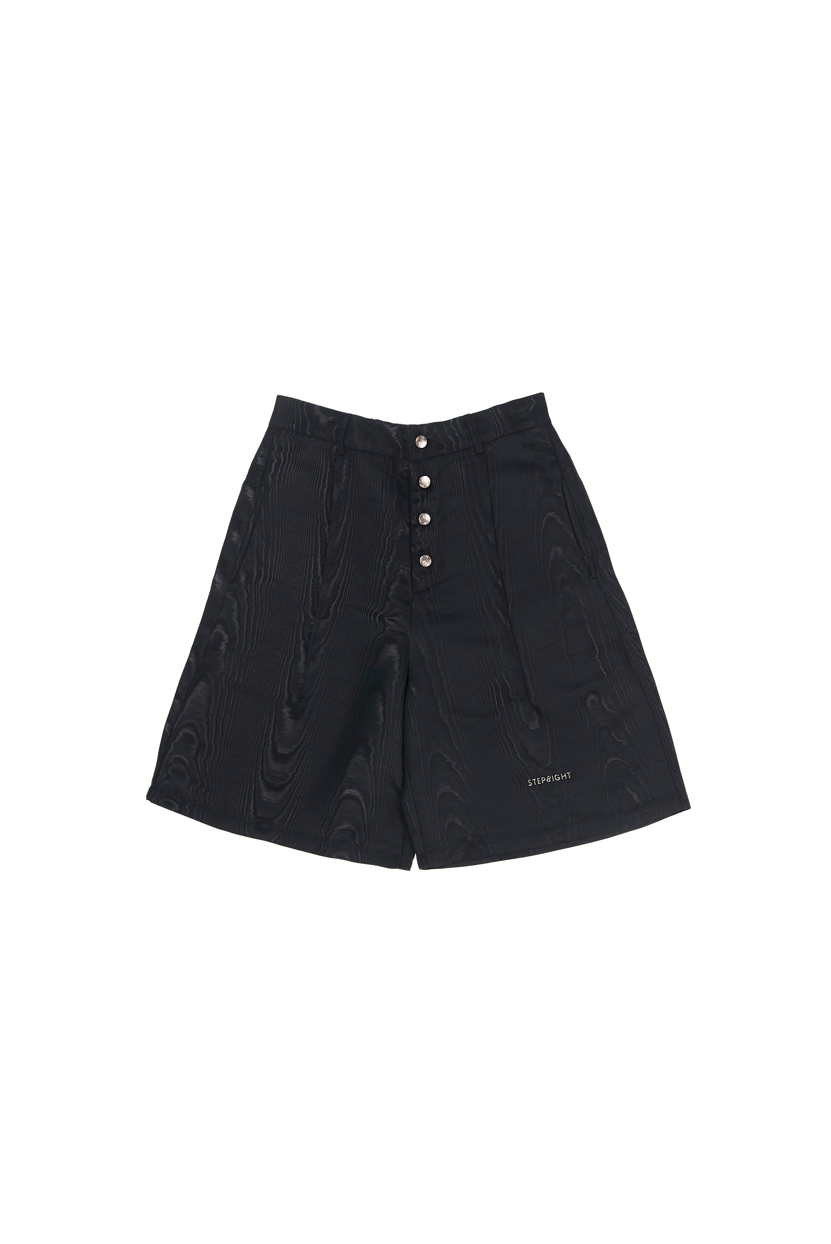 STYX BLACK MOIRE JORTS – STEP8IGHT