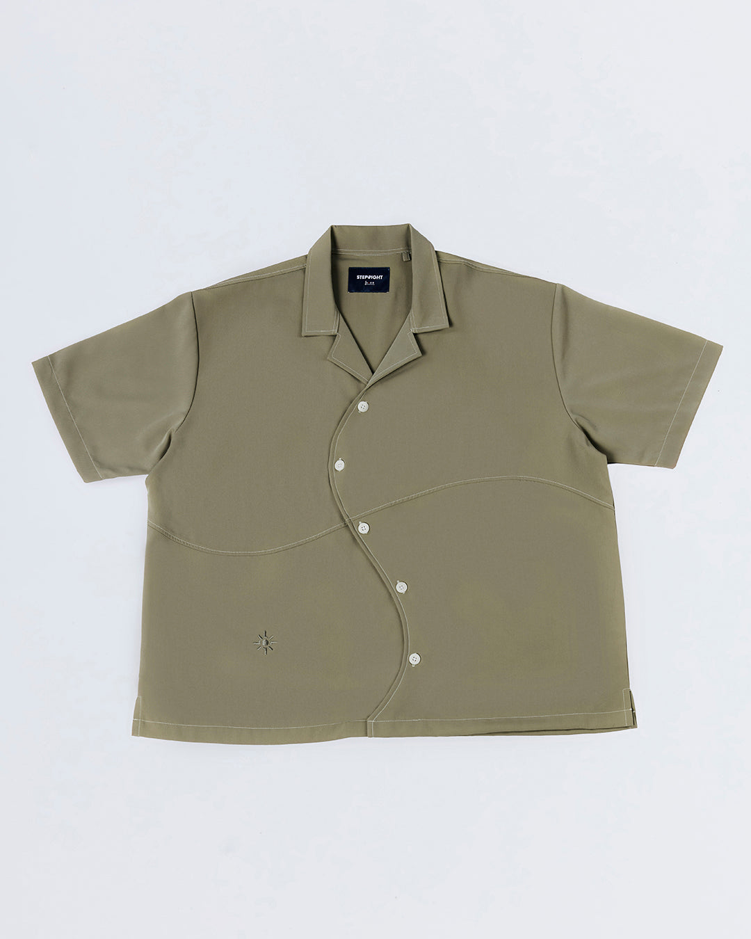 REED GREEN WAVY SHIRT – STEP8IGHT